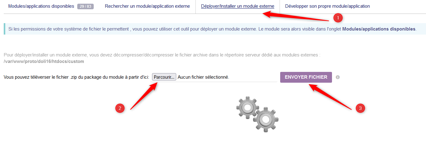 Installation Dun Module Ns Info Développeur