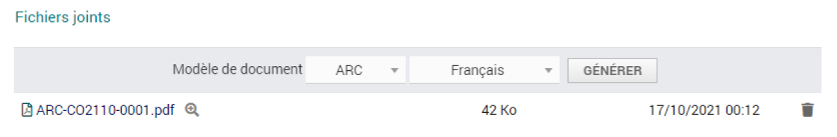 Accusé de réception de commande client - ARC - NS INFO - Développeur