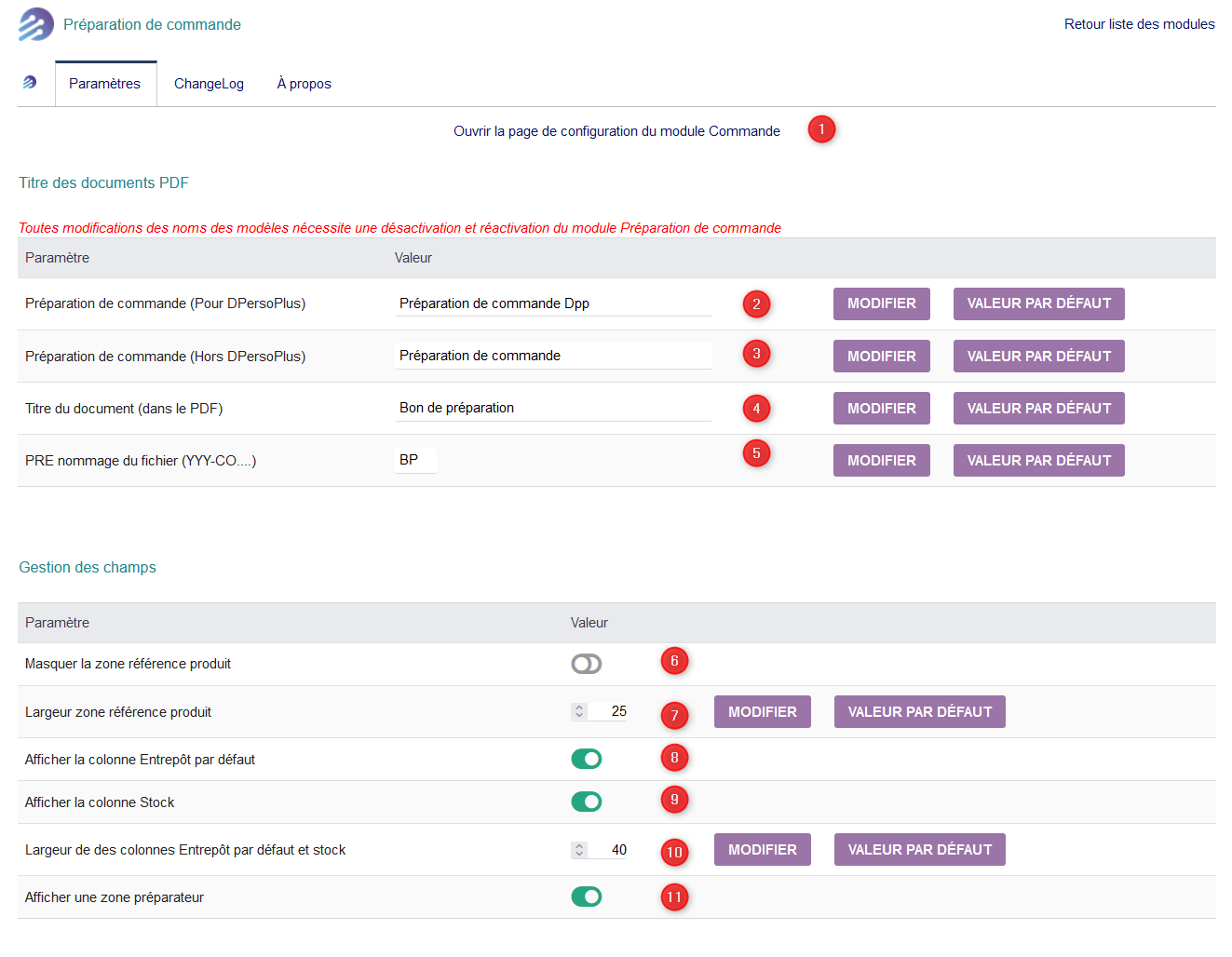 Préparation de commande - NS INFO - Développeur